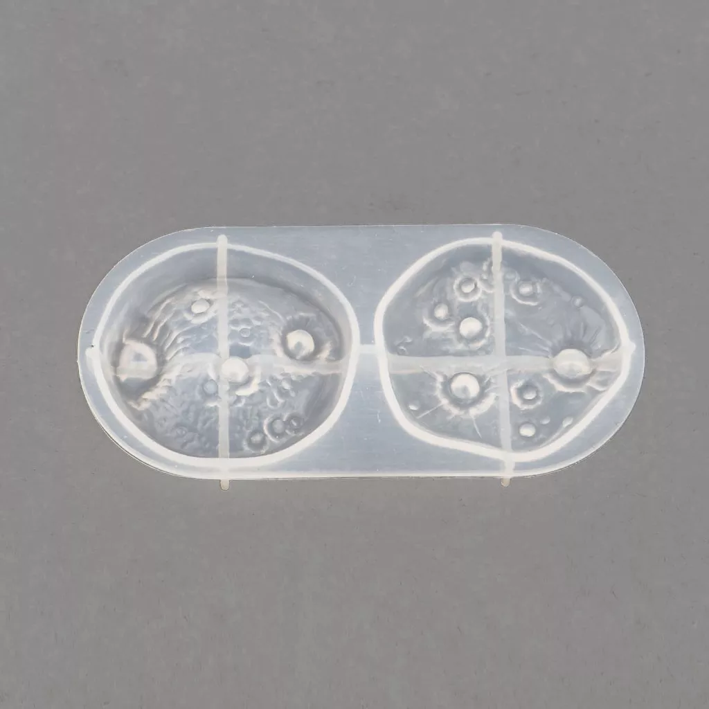 Molde silicono para hacer planetas de resina x1 - Perles & Co