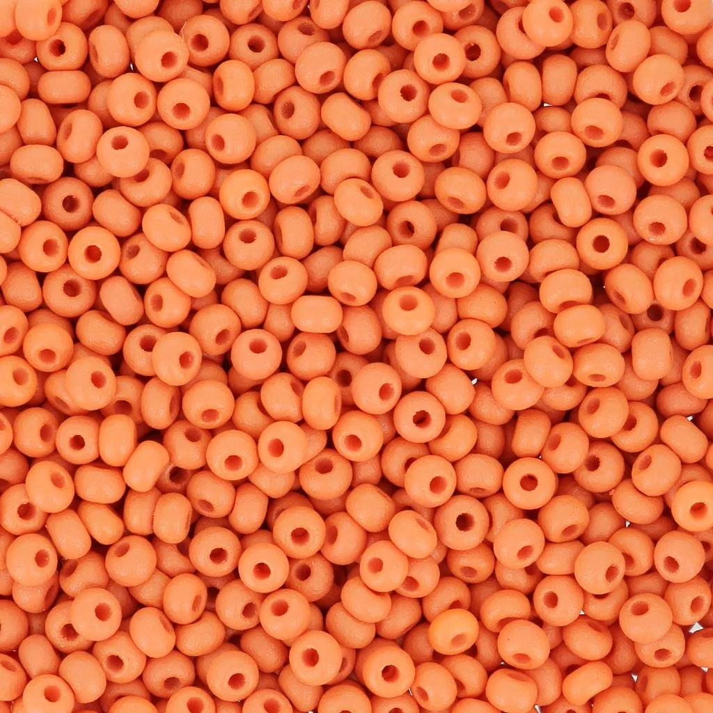 Preciosa Cuentas de rocalla 11/0 2 mm - Permalux Naranja Mate x20g ...