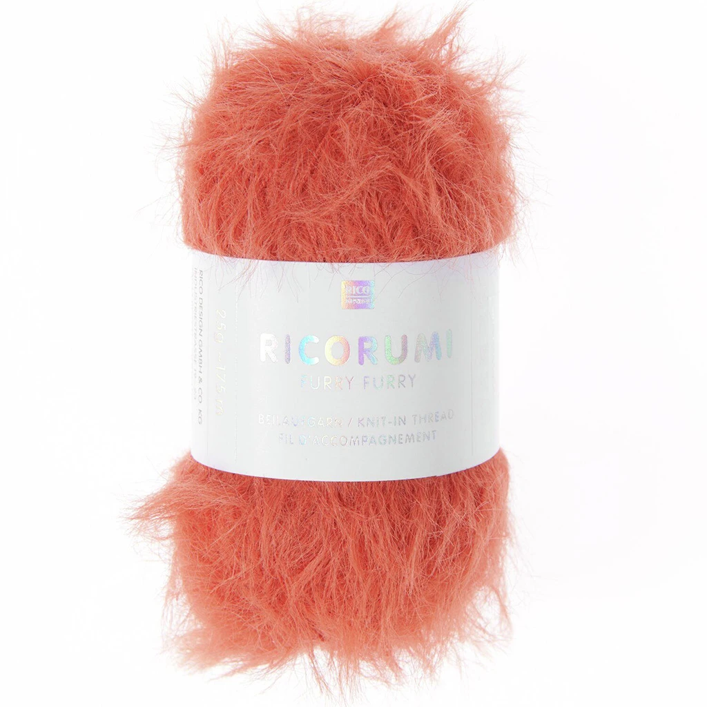 Ricorumi Furry hilo de piel sintética Furry Rico Design Amigurumi - Fox ...